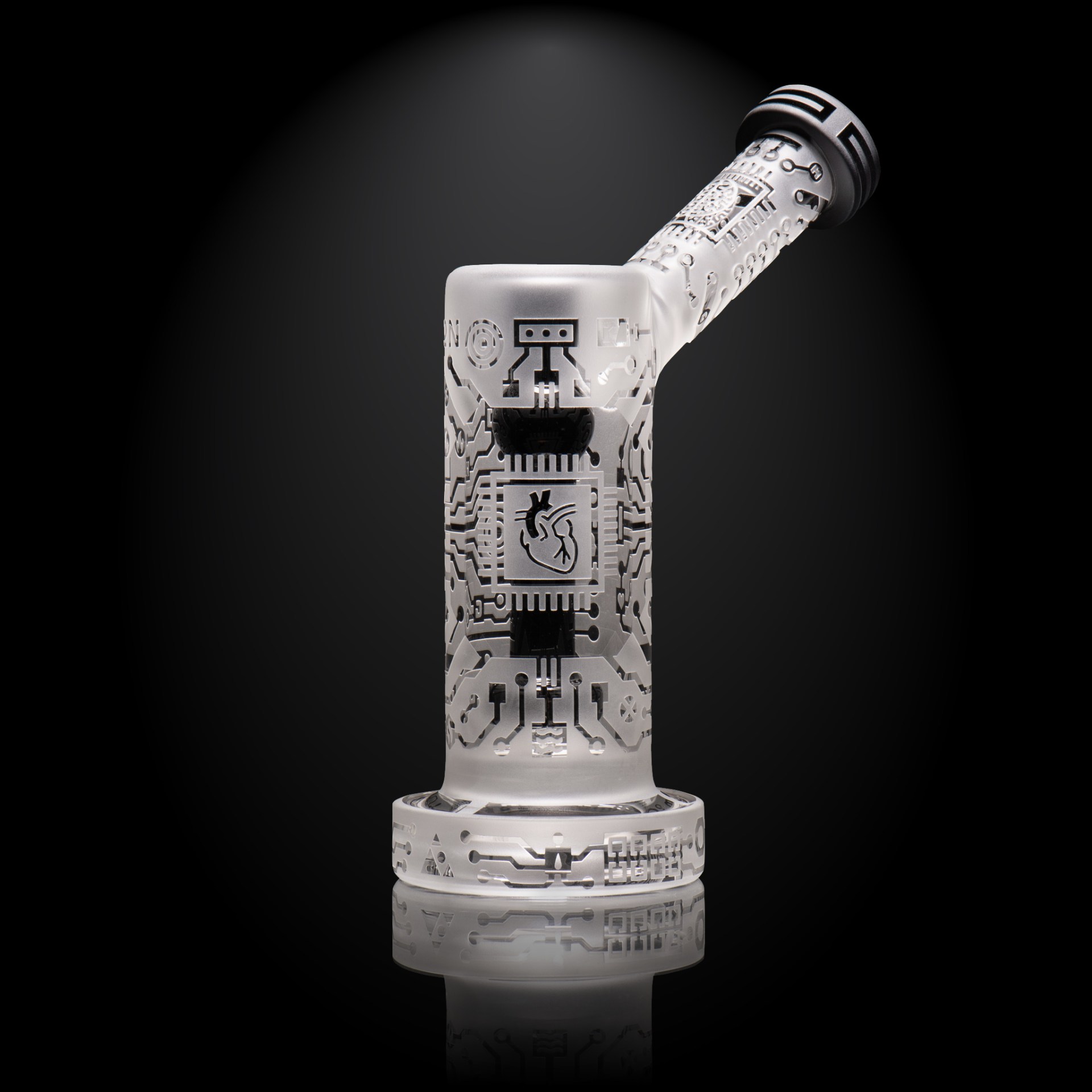 Retribution 11″ Dab Rig - Milkyway Glass
