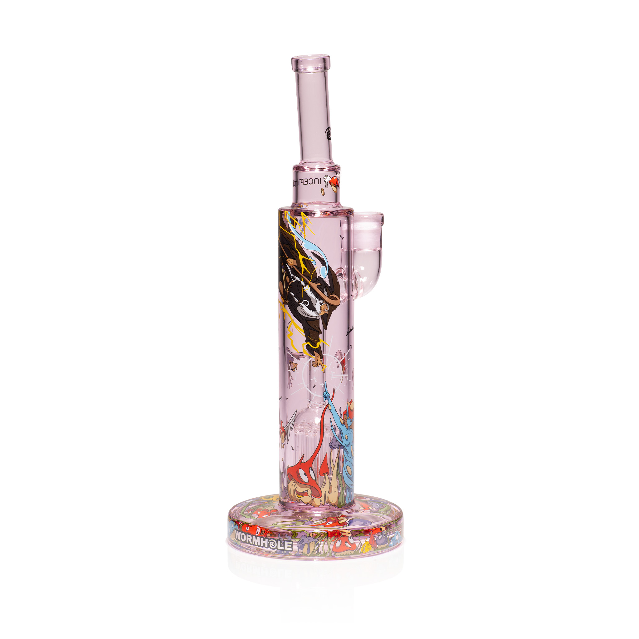 Inception XL 13″ Dab Rig - Milkyway Glass