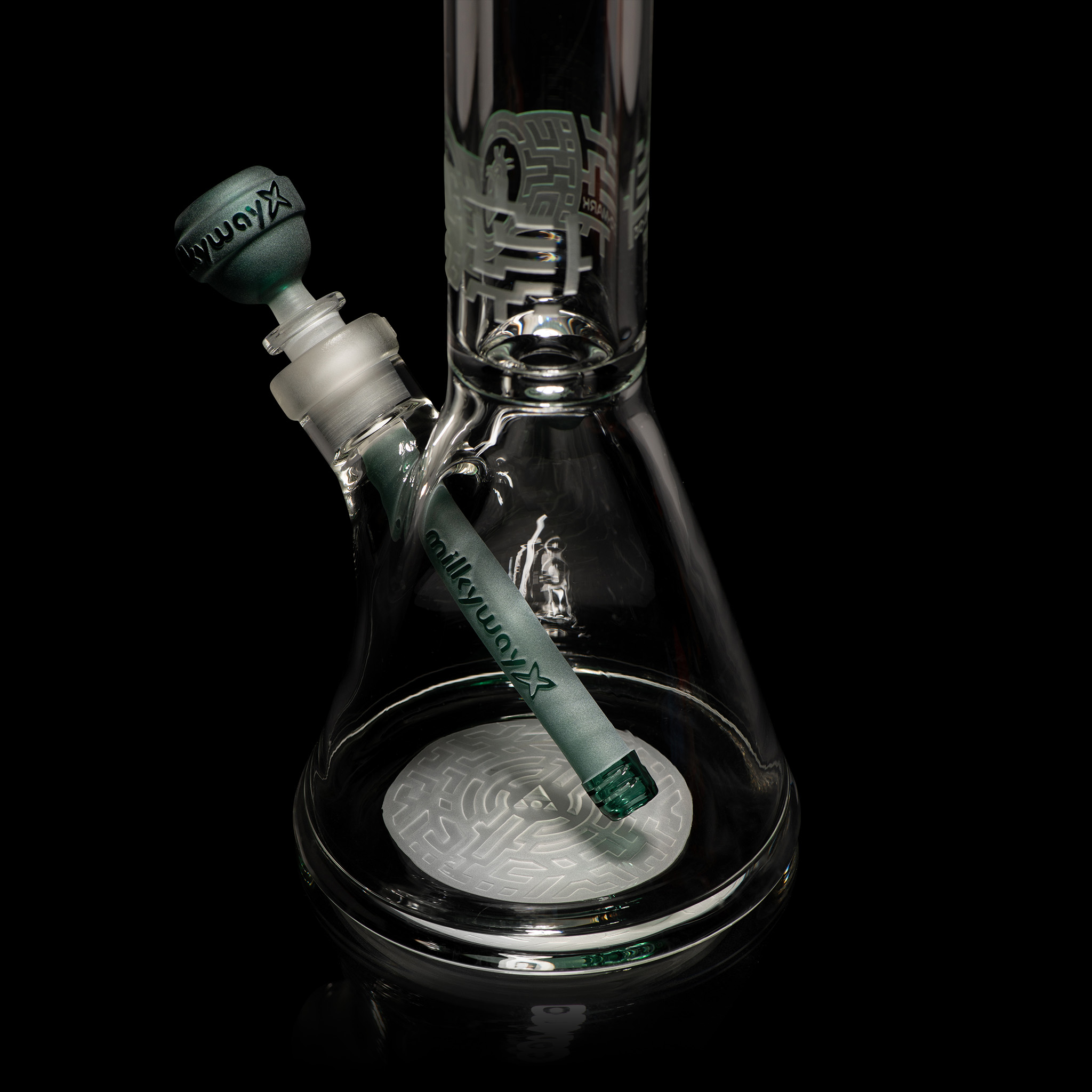 Bio-Mark Pulse 14″ Beaker Bong - Milkyway Glass