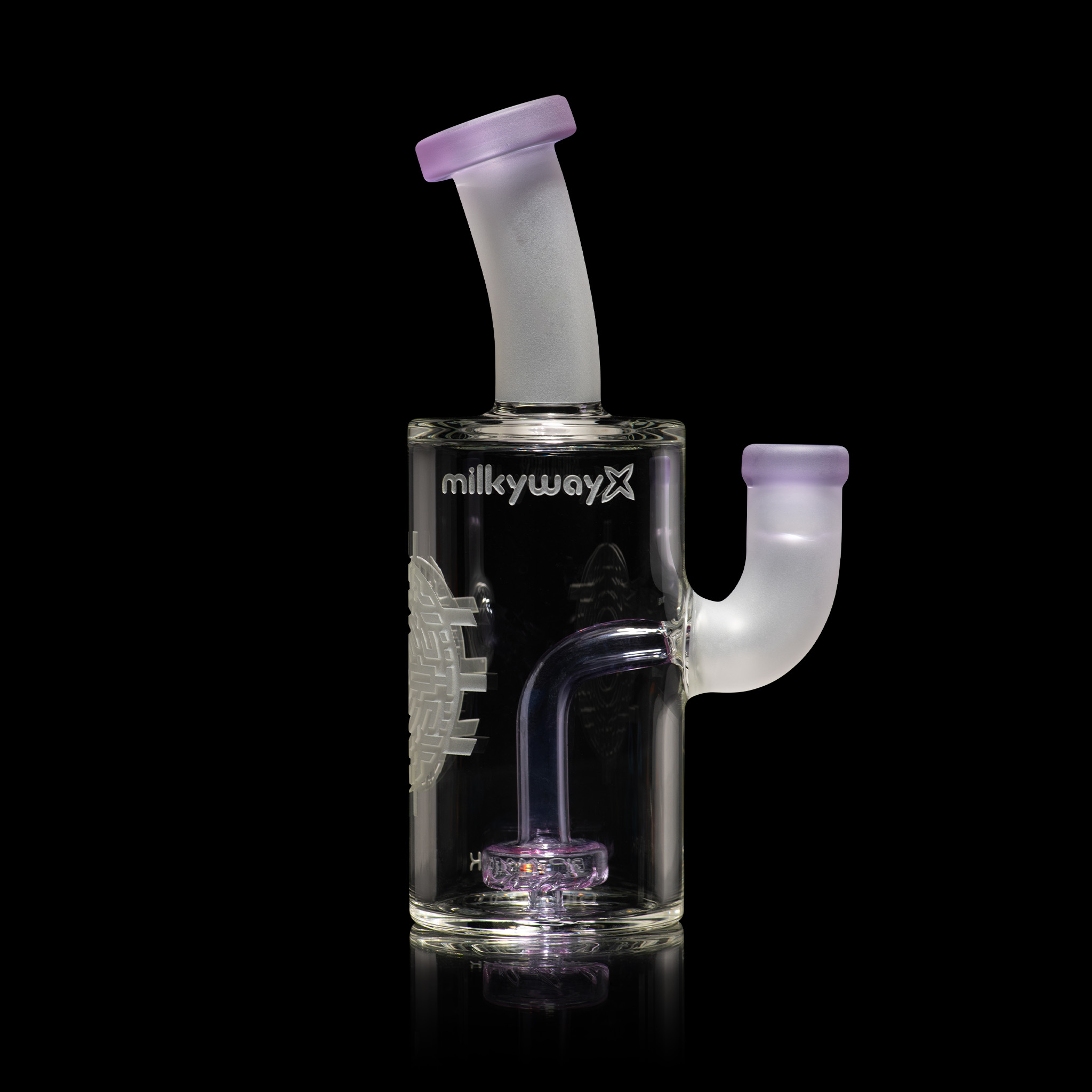 Bio-Seal 7″ Dab Rig - Milkyway Glass