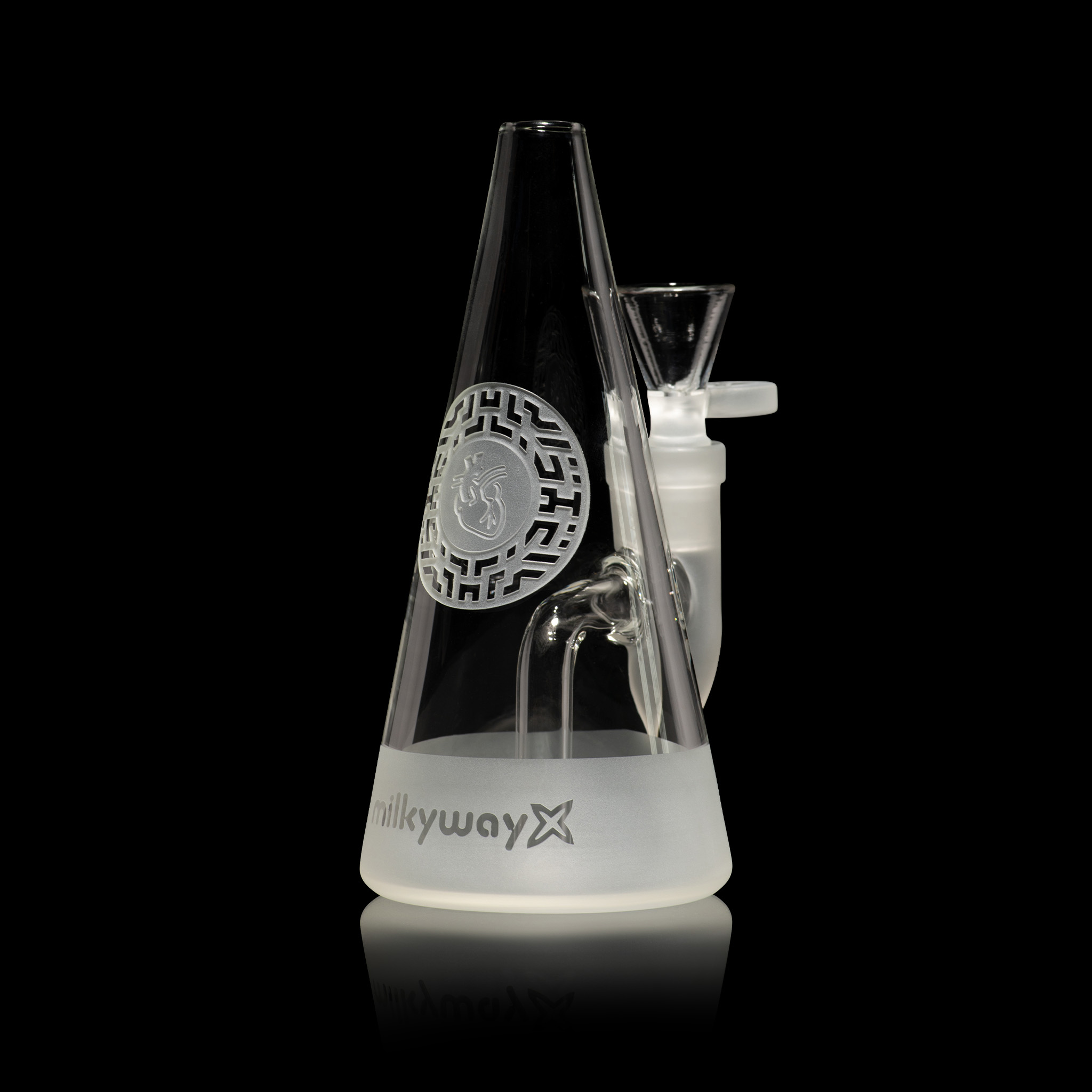 Bio-Insignia 6″ Dab Rig - Milkyway Glass