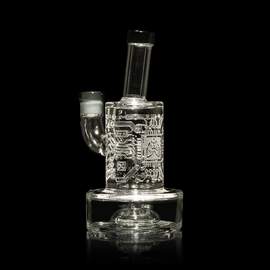Air Circuit 7″ Dab Rig - Milkyway Glass