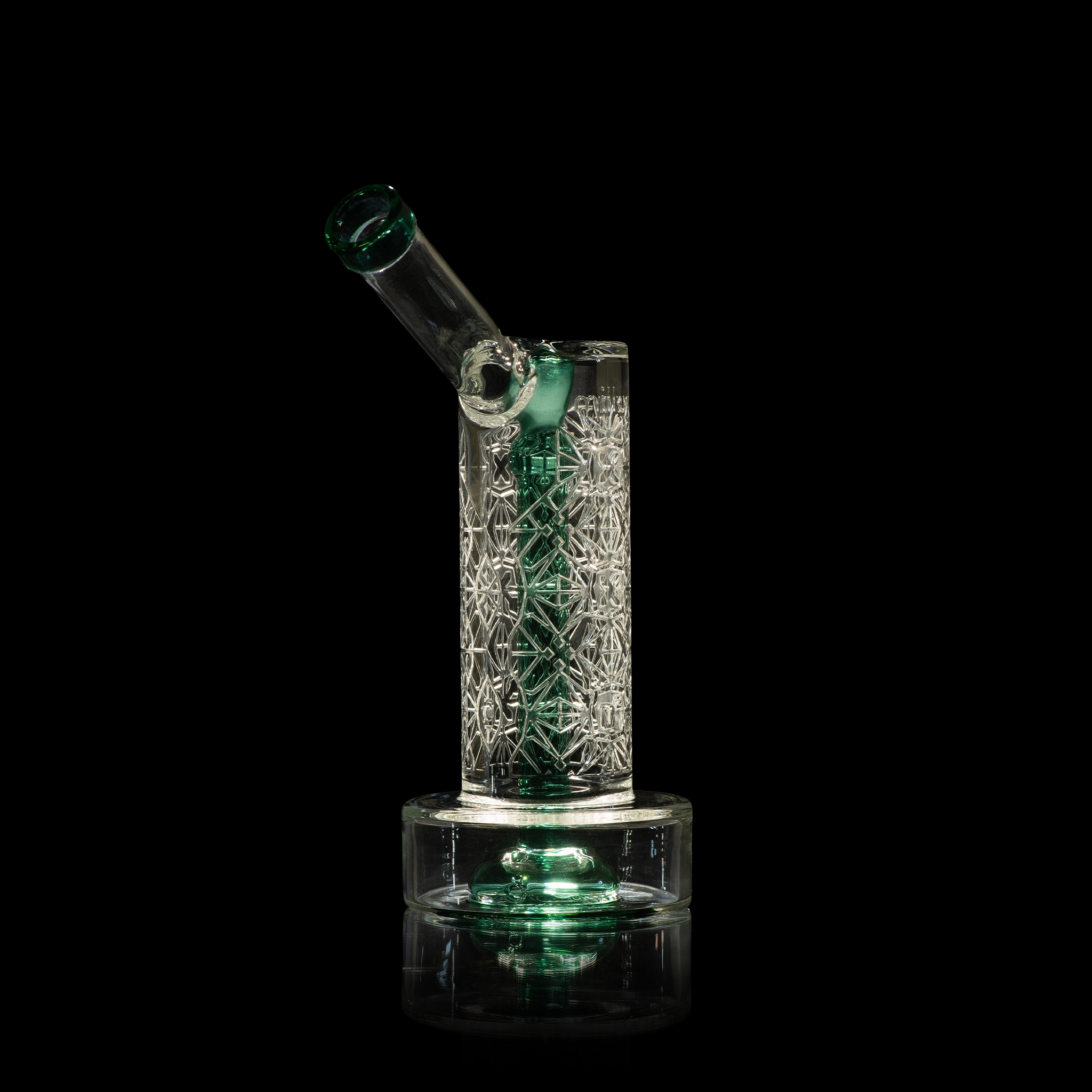 Moon Sesh 12” Dab Rig - Milkyway Glass