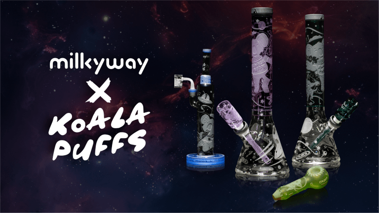 Egg X 5″ Hash Rig - Milkyway Glass
