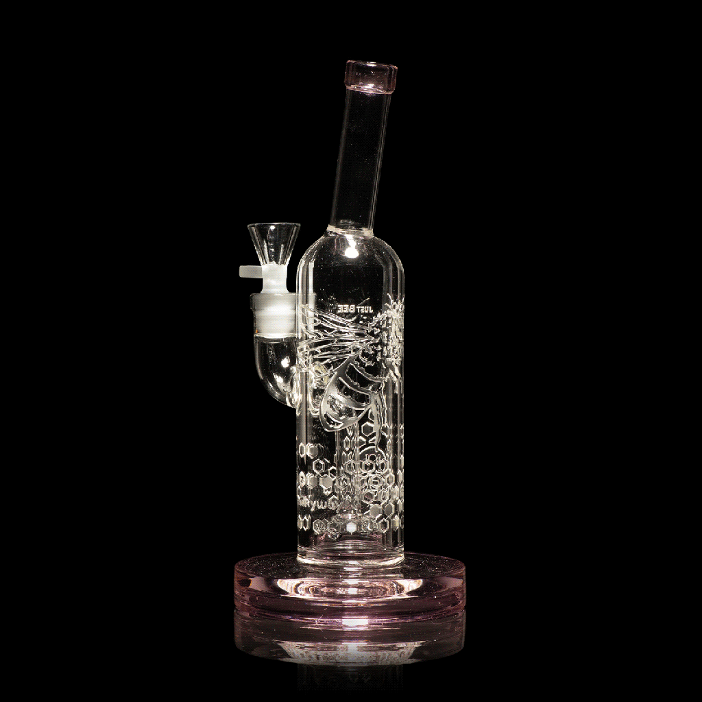Air Pollen 10.5″ Dab Rig - Milkyway Glass