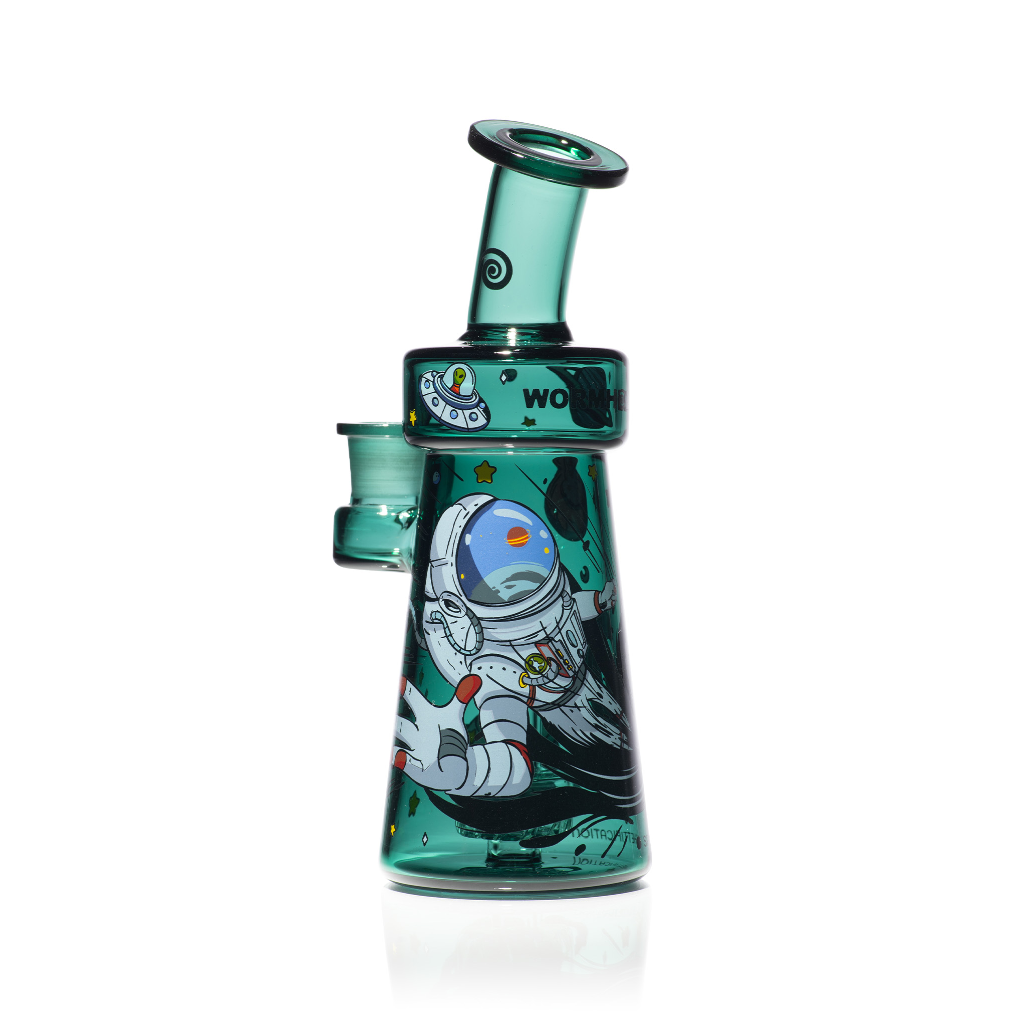 Spaghettification 6″ Dab Rig - Milkyway Glass